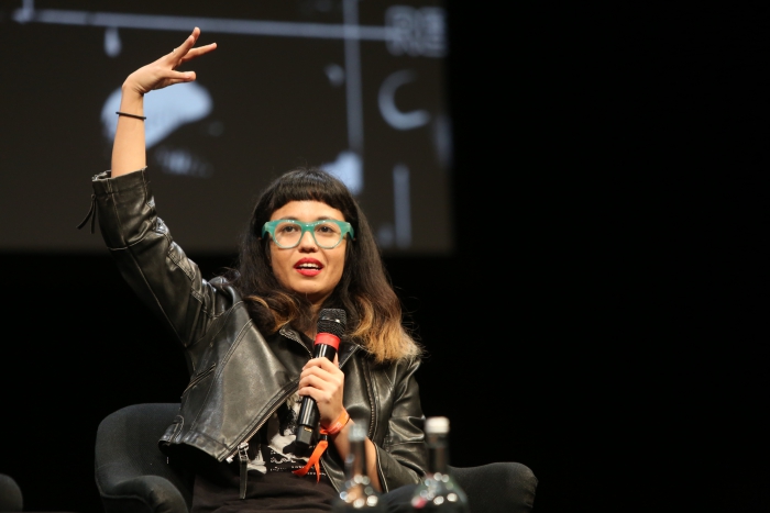 Jackie Wang during her keynote Carceral Temporalities and the Politics of Dreaming at ...